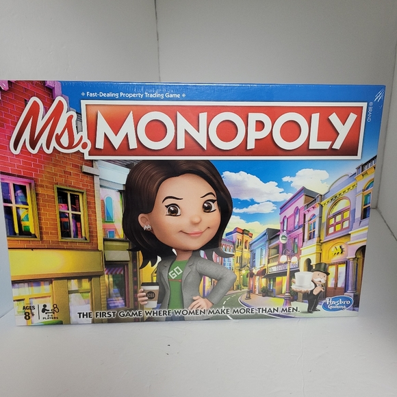 Hasbro | Games | Monopoly Board Game Ms Monopoly New | Poshmark